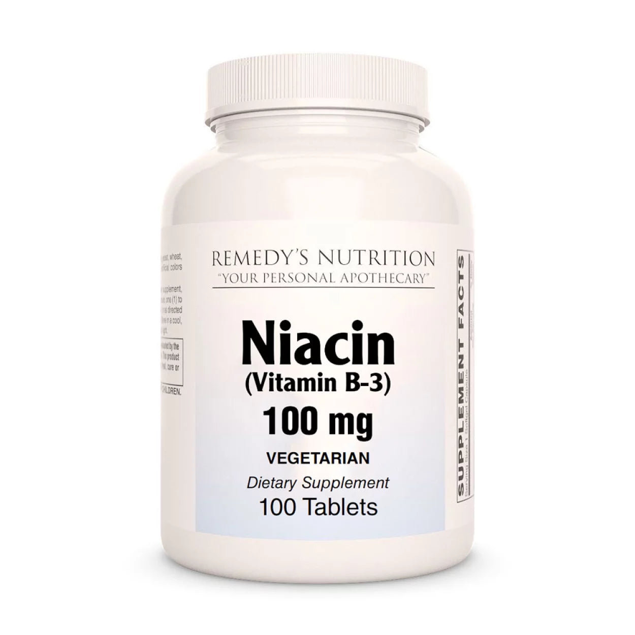 Buy Niacin (Vitamin B-3) 100 mg, 100 Vegan Tablets with crypto