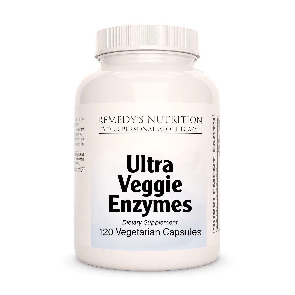 Ultra Veggie Enzymes™ | 383 mg, 120 Capsules [Plant Enzymes] – Remedy's ...